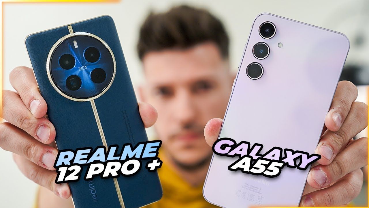 Samsung Galaxy A55 y el realme 12 Pro+ 5G, ¿cuál es mejor? | Compra ...