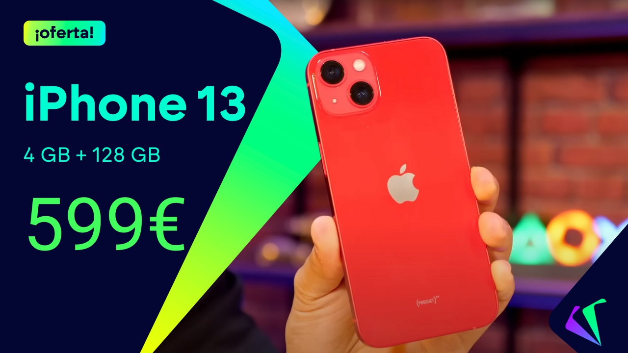 iPhone 13 por 599 euros en Amazon o por 446 euros reacondicionado ...