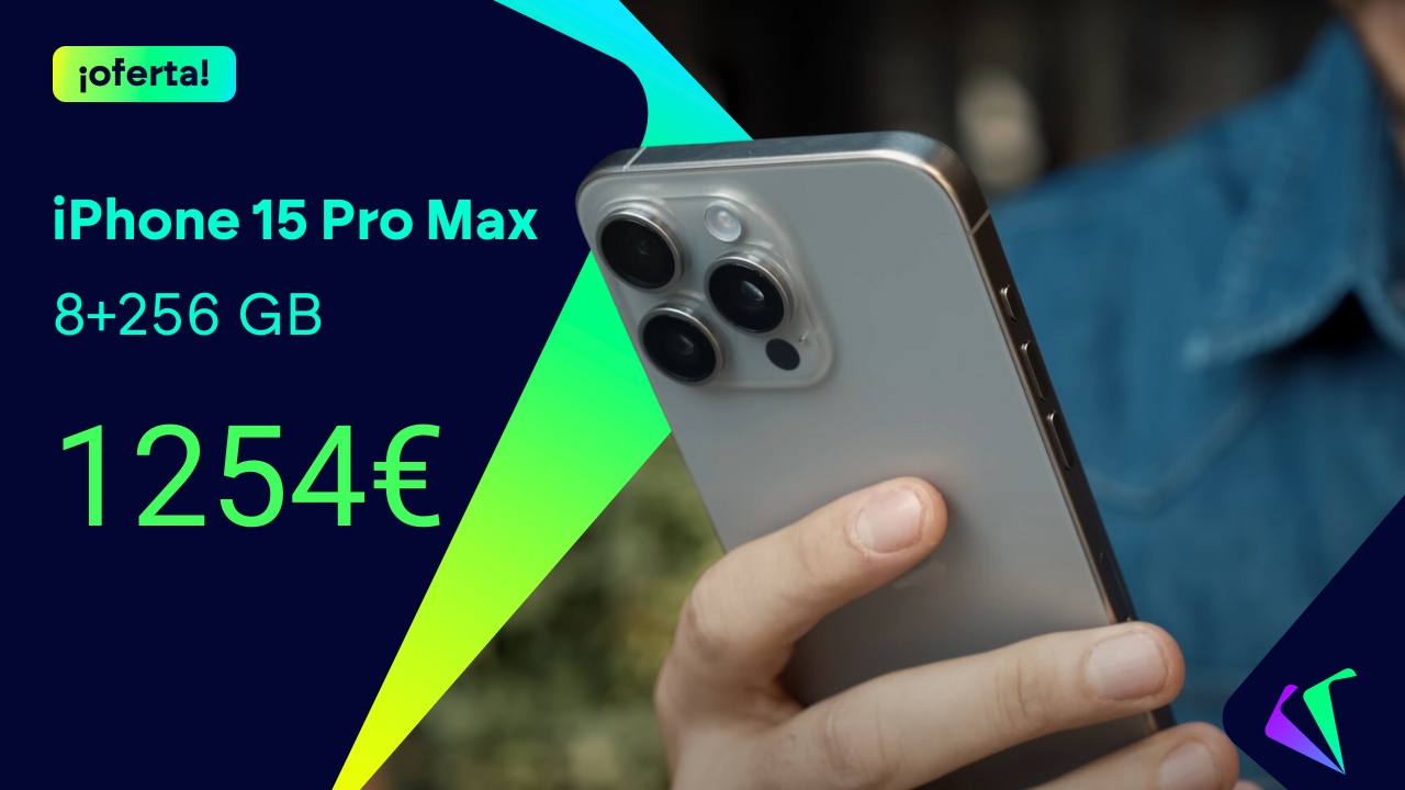 Compra iPhone 15 Pro Max en K-Tuin con descuento de 215 euros | Compra ...