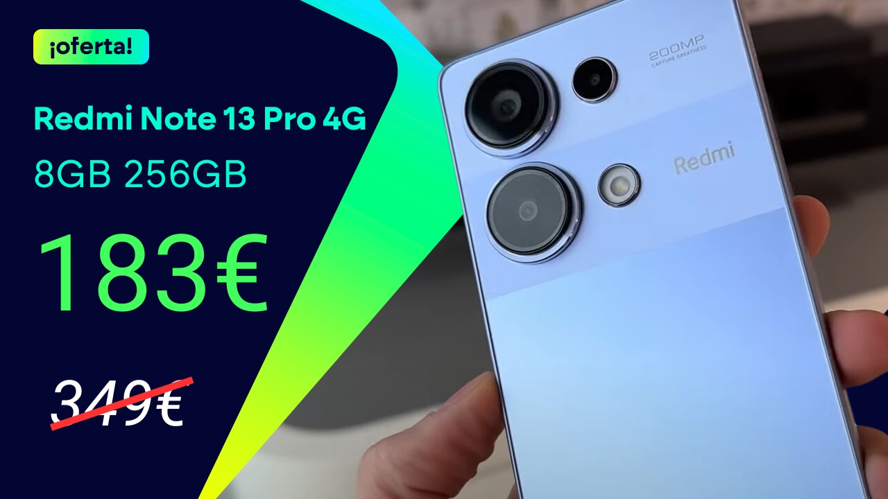 Redmi Note 13 Pro 4G 183€: un móvil pro a precio de gama baja | Compra ...
