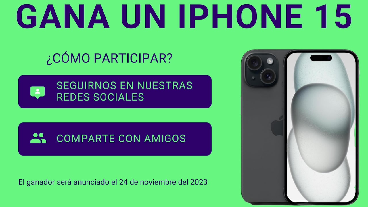 Sorteo iPhone 15 suscribiéndote a nuestro canal de WhatsApp | Compra ...